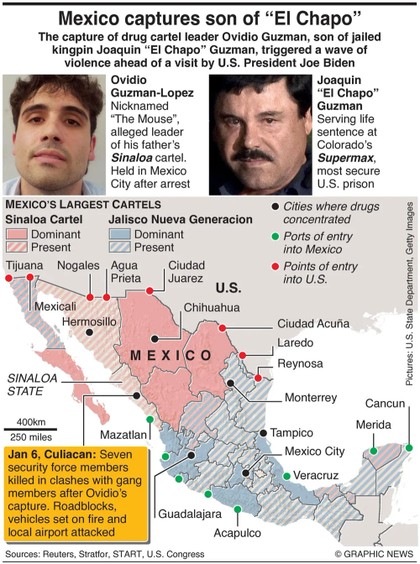 WATCH: At least 29 killed during Mexico capture of Mexican drug cartel ...