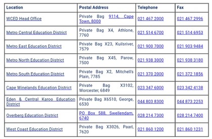 Withholding school reports is illegal, says WCED
