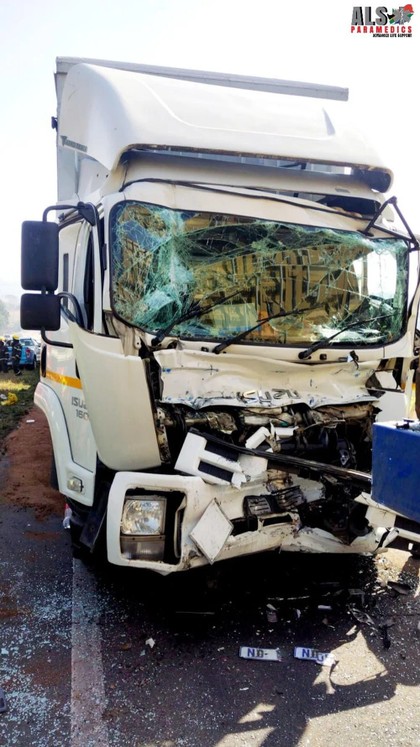 Man freed with Jaws of Life in multi-truck accident on the N3 near PMB